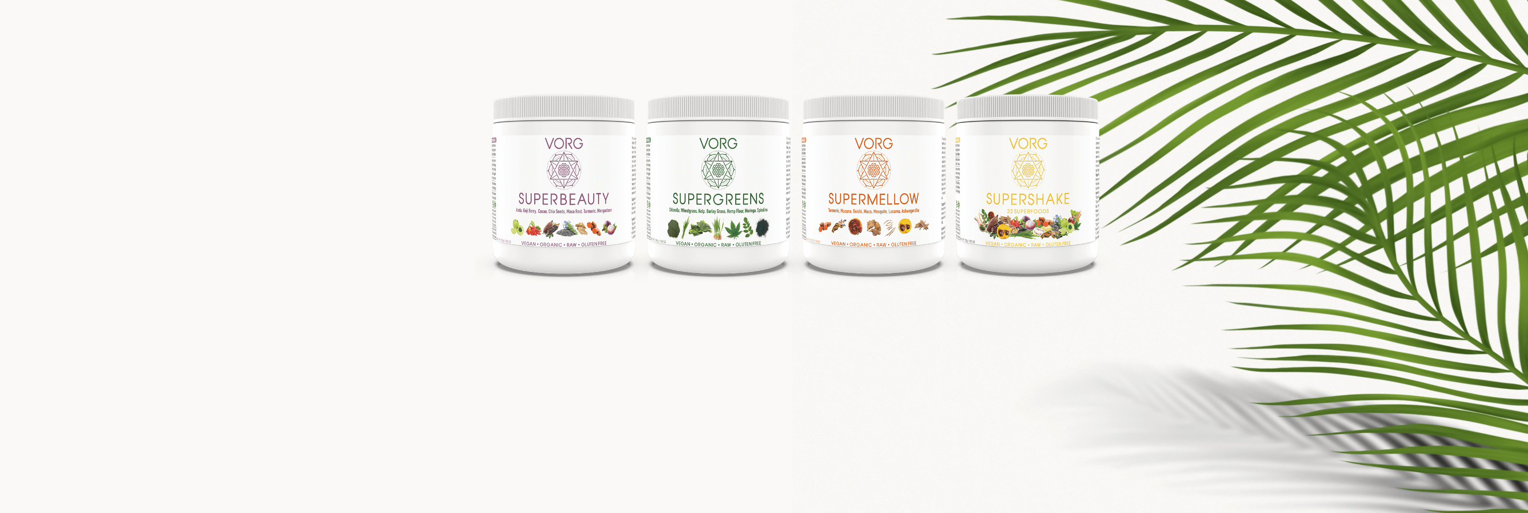 VORG Superfood Collection: Elevate Your Wellness Naturally